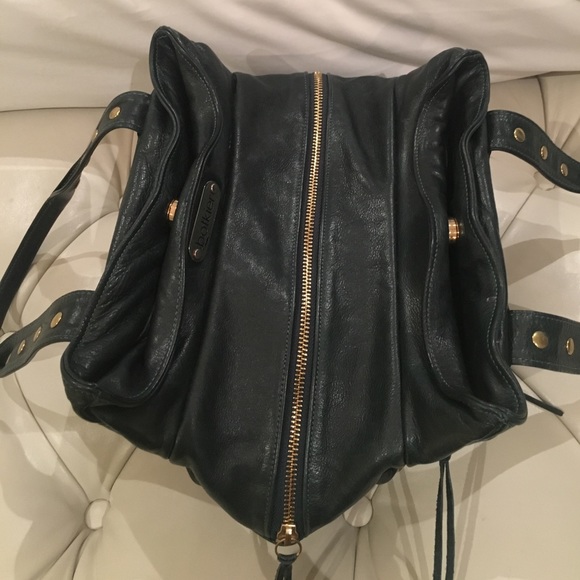Botkier | Bags | Botkier Satchel Teal And Gold | Poshmark