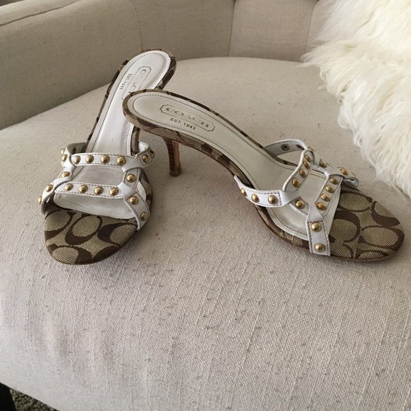 Coach | Shoes | Coach Kitten Heel Slipon | Poshmark