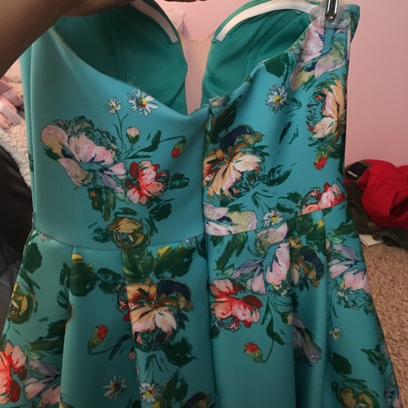 hannah s | Dresses | Floral Prom Dress | Poshmark