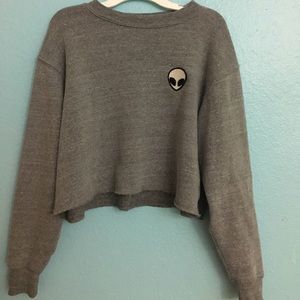 brandy melville alien top on Poshmark