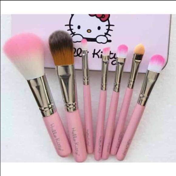 Hello Kitty | Makeup | Hello Kitty Makeup Brush Set New In Bag | Poshmark