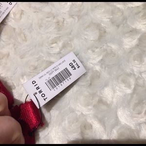torrid | Intimates & Sleepwear | Torrid Red Lace Unlined Demi Bra Nwt ...