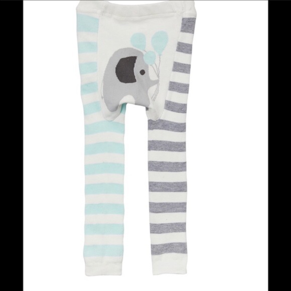 Doodle Pants | Bottoms | Blue Elephant Doodle Pants Baby Leggings ...