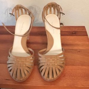 67% off Amanda Smith Shoes - Amanda Smith 9 white Rhinestone sandals ...