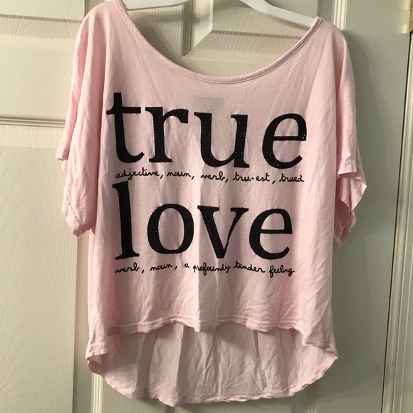 Wet Seal | Tops | True Love Off The Shoulder Tee | Poshmark