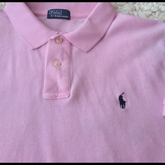 Polo Ralph Lauren | Shirts | Mens Baby Pink Polo Shirt | Poshmark