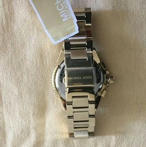 Michael Kors | Accessories | Nwt Michael Kors Chronograph Crystal Watch ...