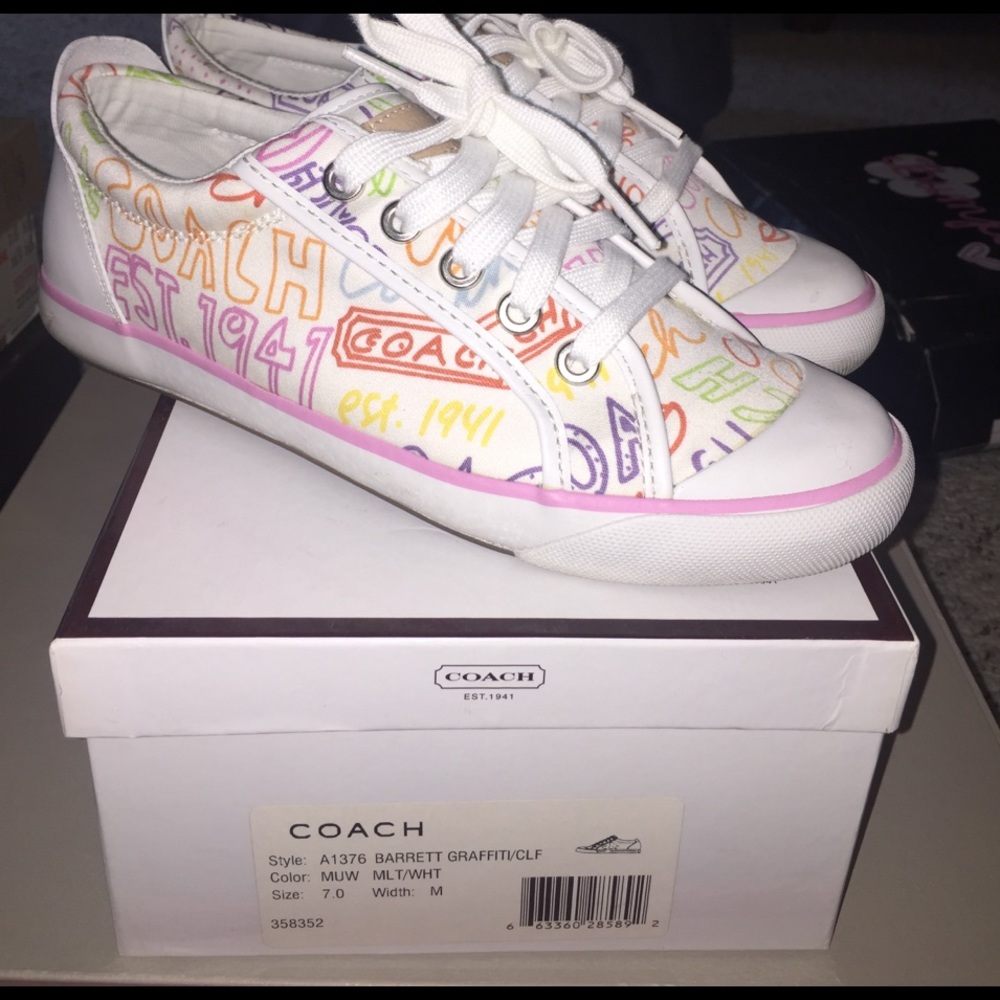 Coach Graffiti Sneakers - Gem