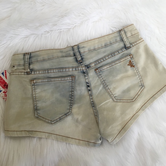 VIP | Shorts | Vip Jean Denim Short Shorts Light Blue Lowrise | Poshmark