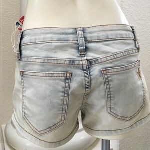 VIP | Shorts | Vip Jean Denim Short Shorts Light Blue Lowrise | Poshmark
