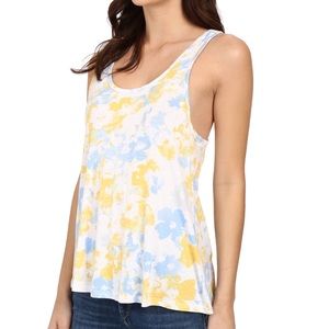 Splendid | Tops | Splendid Racerback Sunshine Floral Tank Top | Poshmark