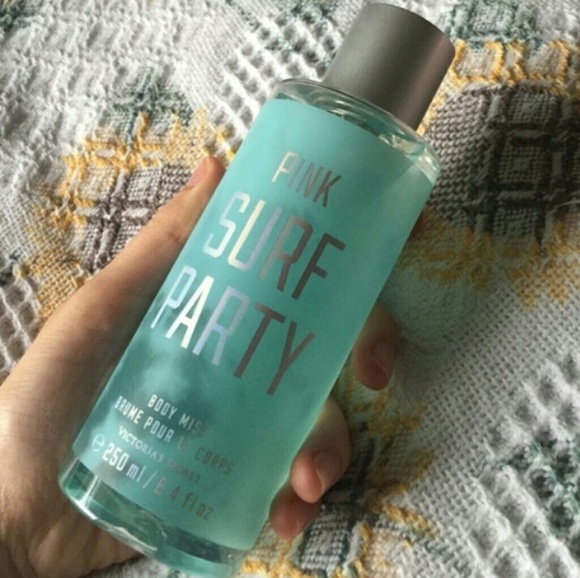 PINK Victoria's Secret | Accessories | Iso Iso Iso Pink Surf Party Body ...