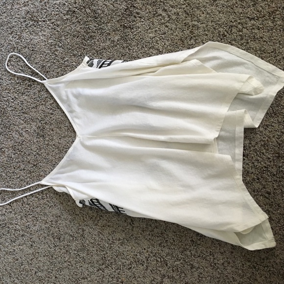 Express | Tops | Sequined White Spaghetti Strap | Poshmark