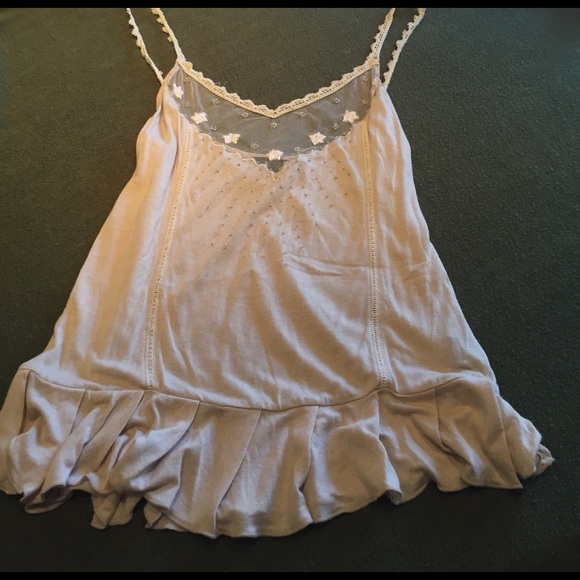 Hot Kiss | Tops | Rare Beaded Crochet Star Cami Tank Top Cream | Poshmark