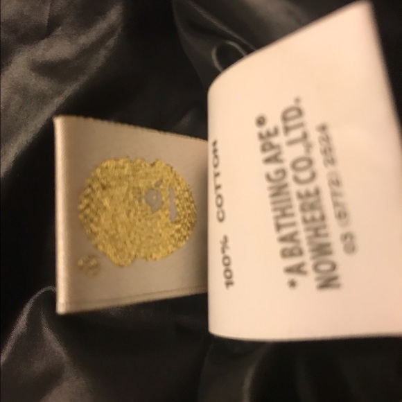 A Bathing Ape | Jackets & Coats | Bape X Chris Brown Collab Ma Bomber ...