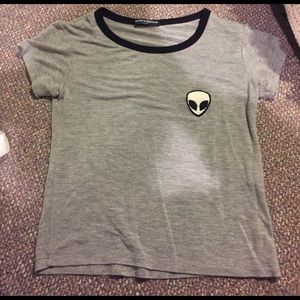 brandy melville alien top on Poshmark