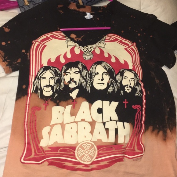 PacSun | Tops | Distressed Band Tee | Poshmark