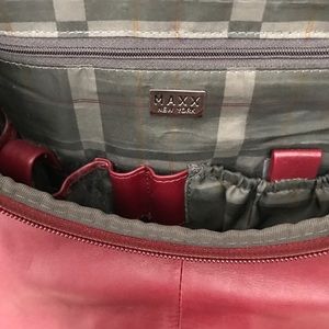 Maxx New York | Bags | Gorgeous Maxx New York Dark Red Handbag | Poshmark