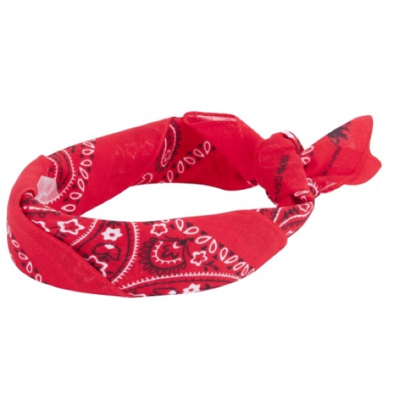 Accessories | Red Bandana Headband Bandanna Scarf | Poshmark