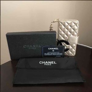 chanel iphone case on Poshmark