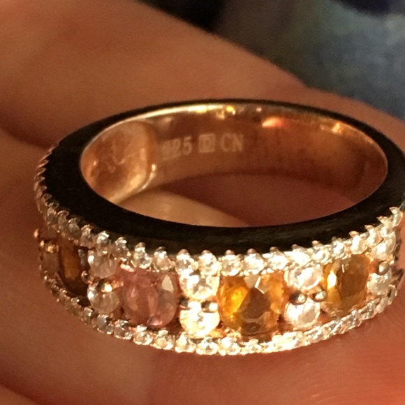 Miadora | Jewelry | Beautiful Miadora 8k Gold Plated Tourmaline Ring ...