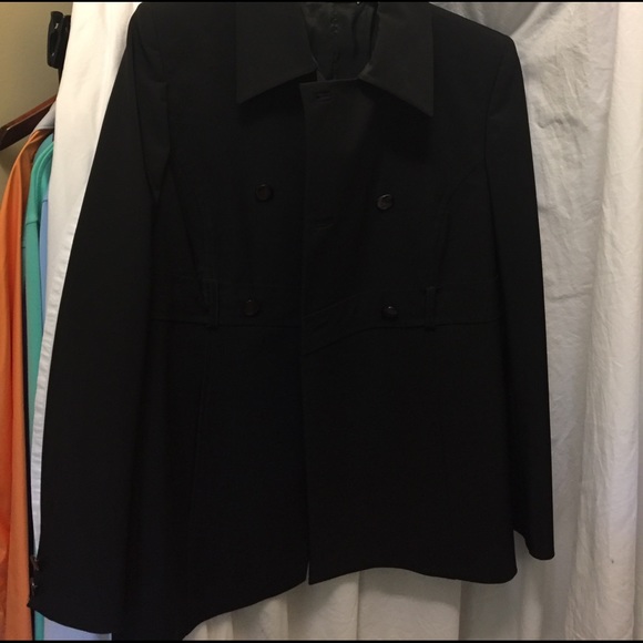 Gucci | Dresses | Gucci Black 2 Pc Microfiber Suit | Poshmark