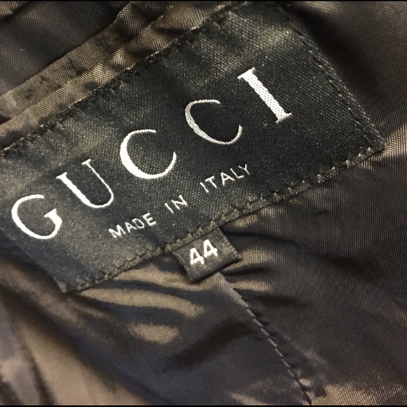 Gucci | Dresses | Gucci Black 2 Pc Microfiber Suit | Poshmark