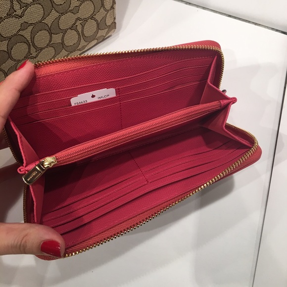 Coach | Bags | Coach Signature Bag And Wallet Set | Poshmark