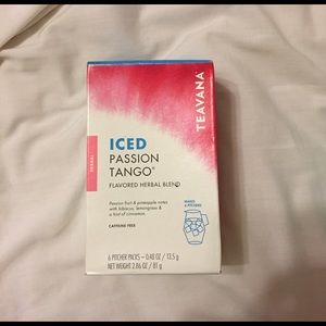 Teavana | Other | Starbucks Iced Passion Tango Tea | Poshmark