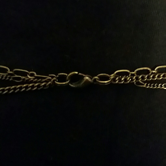 Jewelry | Brass Colored Charm Necklace | Poshmark