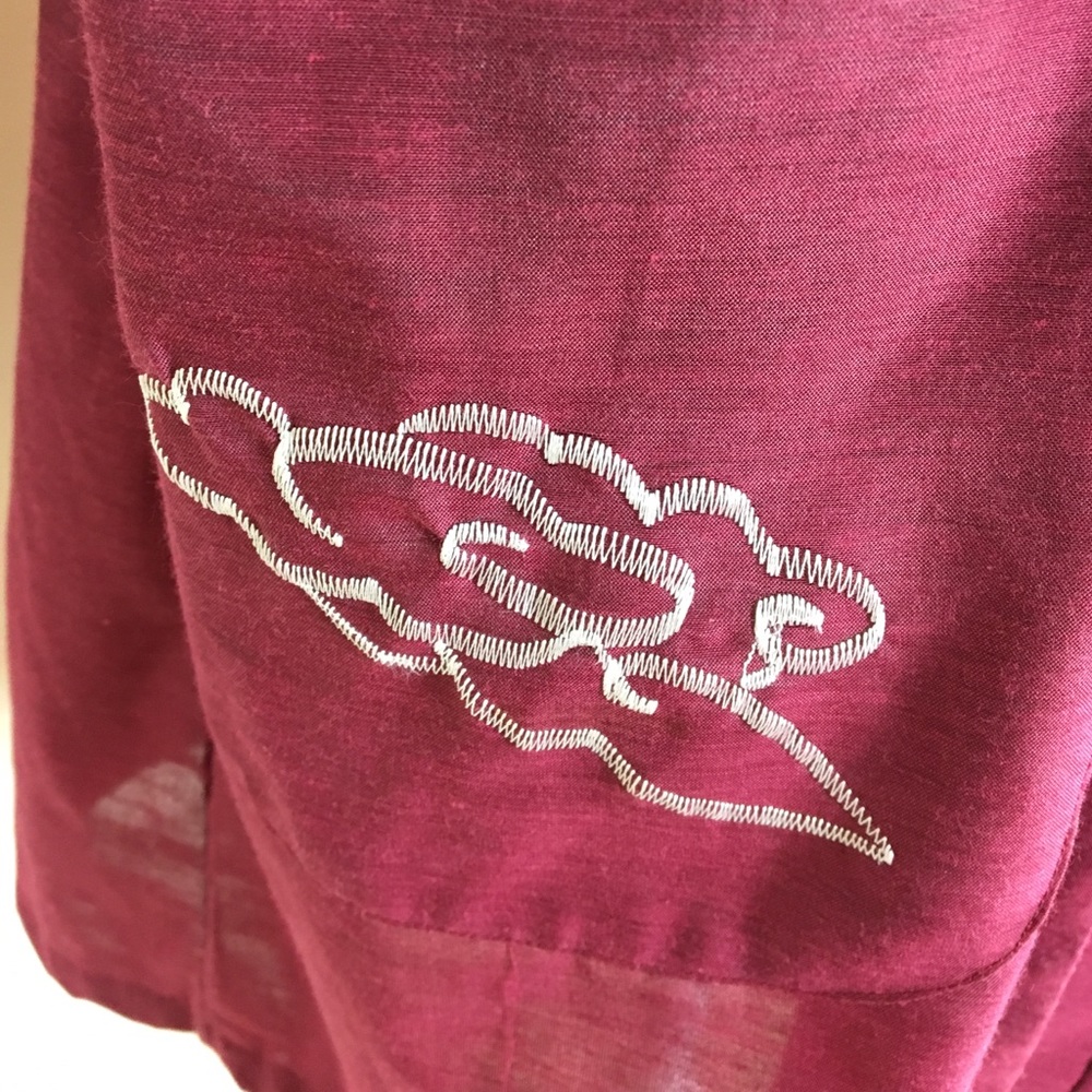 Vintage 1930-1940's Daffodil Dragon Robe Small - Gem