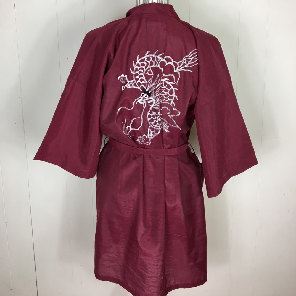 Vintage 1930-1940's Daffodil Dragon Robe Small - Gem