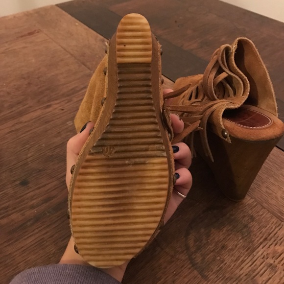 Sbicca | Shoes | Sbicca Vintage Brown Suede Clog Booties | Poshmark