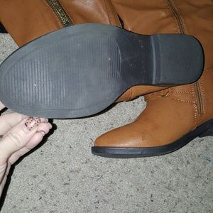 Shoes | Cognac Colored Boots 7 | Poshmark