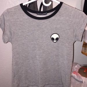 brandy melville alien top on Poshmark