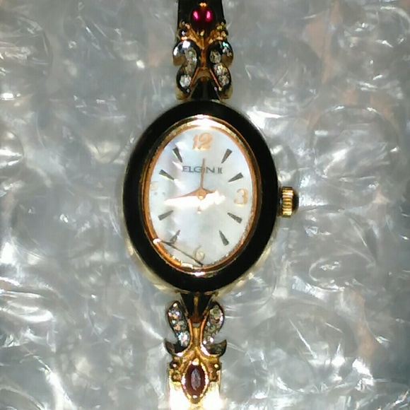 Elgin II | Accessories | Elgin Ii Genuine Ruby Ladies Watch | Poshmark