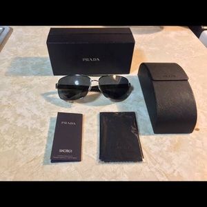 Prada | Accessories | Prada Sunglasses Sp54 Authentic Made In Italy ...