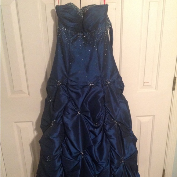 flirt | Dresses | Midnight Blue Formal Prom Dress | Poshmark