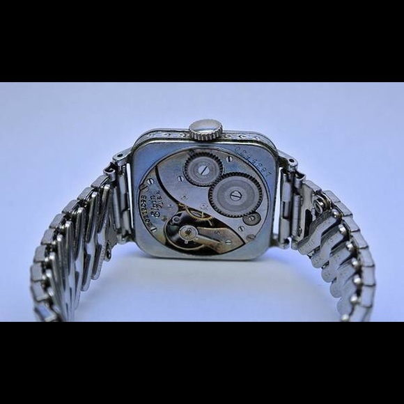 Elgin | Accessories | Sold Vintage 93s Mens Elgin 30mm Square Watch ...
