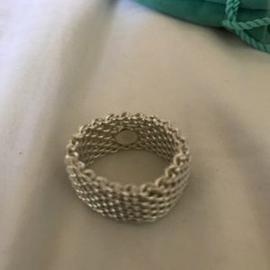 Jewelry | Sterling Silver Mesh Ring | Poshmark
