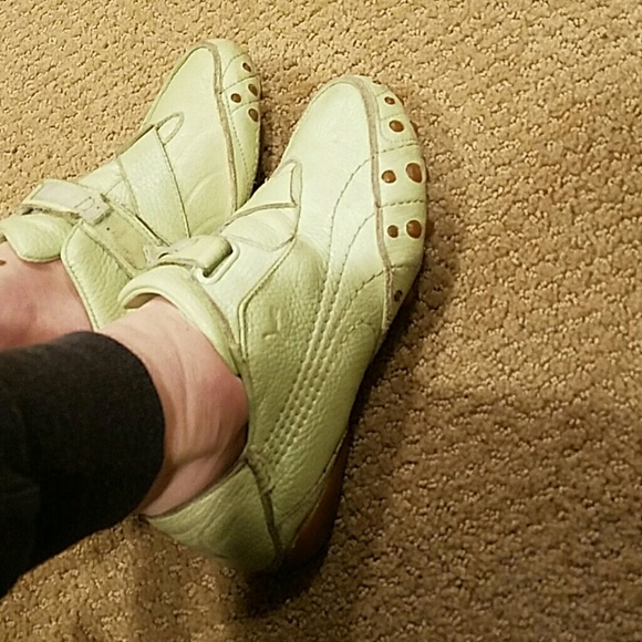 Puma | Shoes | Puma Limited Addition Leather Sneakers | Poshmark