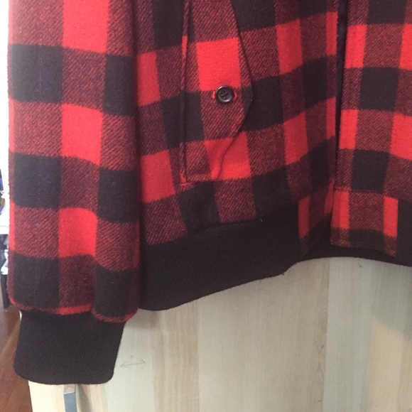Ralph Lauren | Jackets & Coats | Rare Kids Rl Buffalo Check Wool Bomber ...