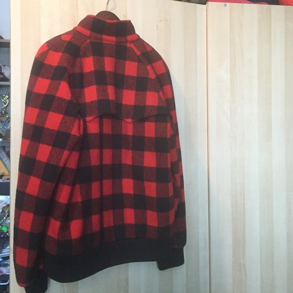Ralph Lauren | Jackets & Coats | Rare Kids Rl Buffalo Check Wool Bomber ...