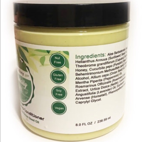 Naturally Free Inc. | Other | Hair Growth Deep Conditioner Nut Free ...