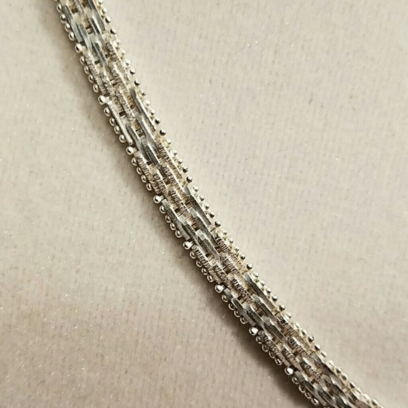 unbranded | Jewelry | Sterling Silver V Shaped Riccio Chain Italy ...