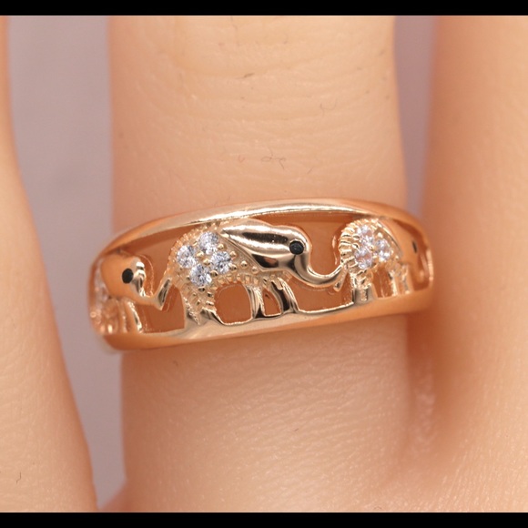 Jewelry | Lucky Elephant Ring In Sterling Silver | Poshmark