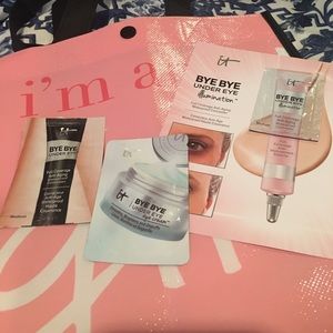 it cosmetics | Makeup | It Cosmetics Samples With Bag | Poshmark