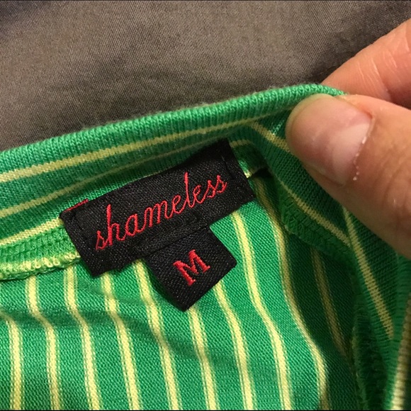 Shameless | Tops | Shameless Stripe Y2k Keyhole Top Size Medium | Poshmark