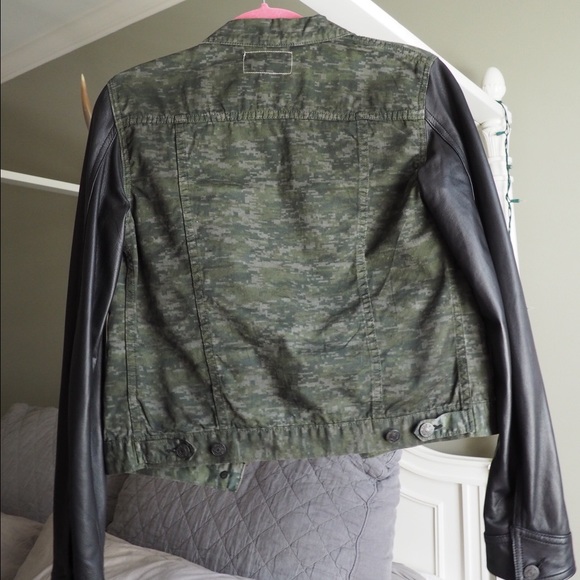 rag & bone | Jackets & Coats | Rag Bone Camo Leather Jacket | Poshmark