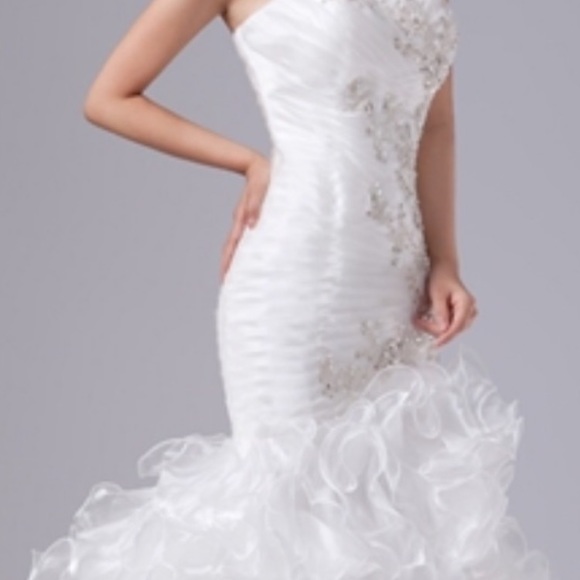 Dresses | Trumpet Style Wedding Dress | Poshmark